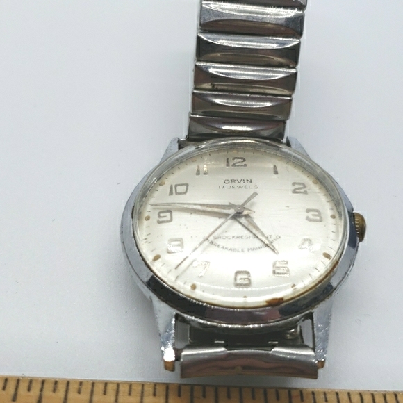 Orvin | Accessories | Orvin 7 Jewels Waterproof Mens Manual Watch ...